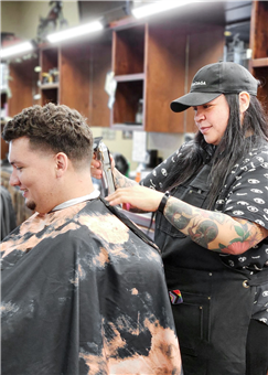 Dayna G @ Traveler Barbershop In San Antonio TX | Vagaro